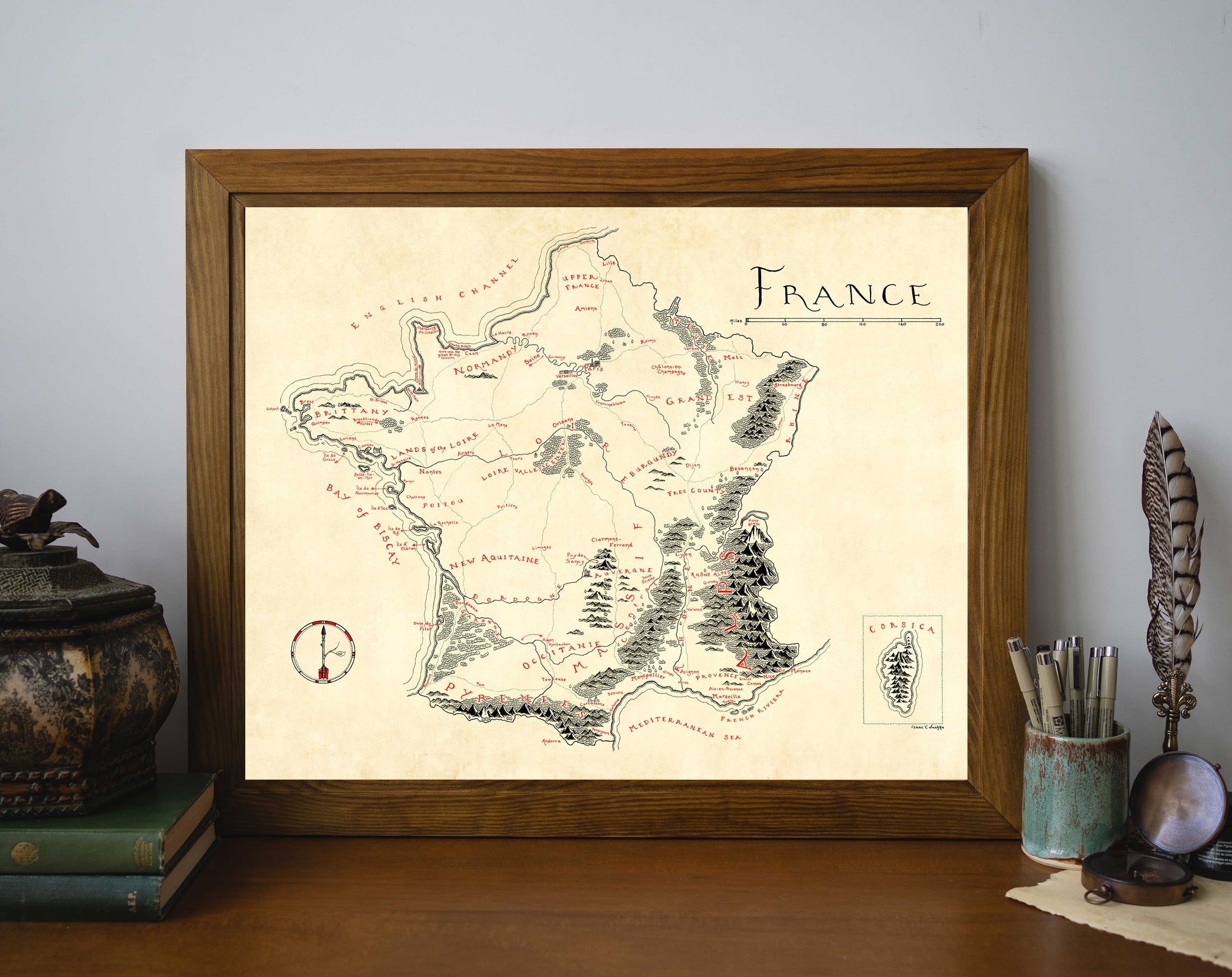 France Map – Lord of Maps