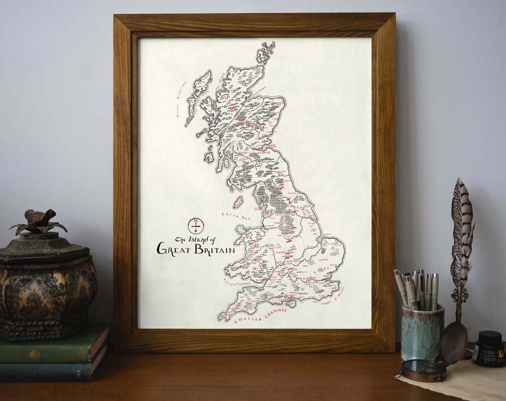 Great Britain Map – Lord of Maps