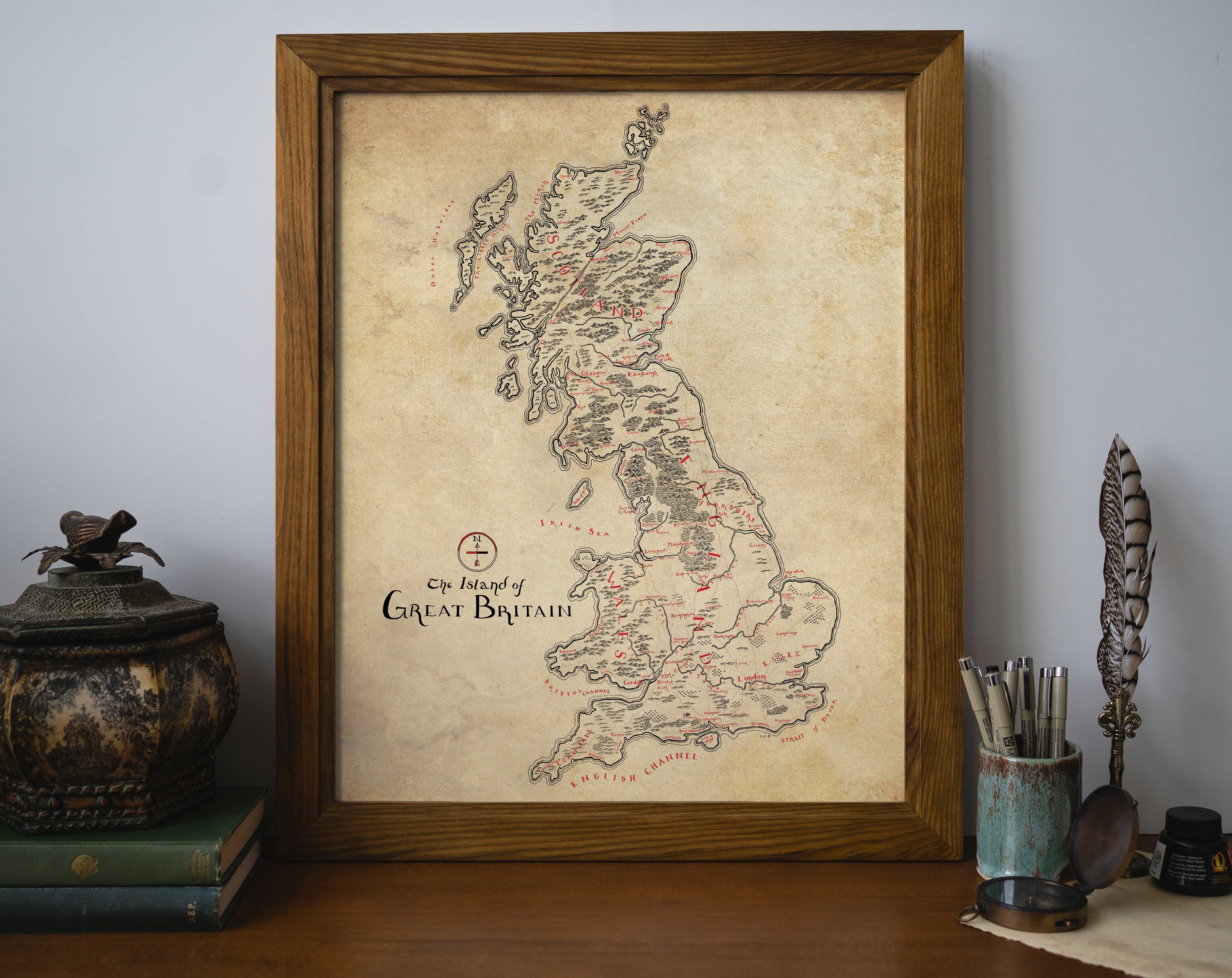 Great Britain Map – Lord of Maps
