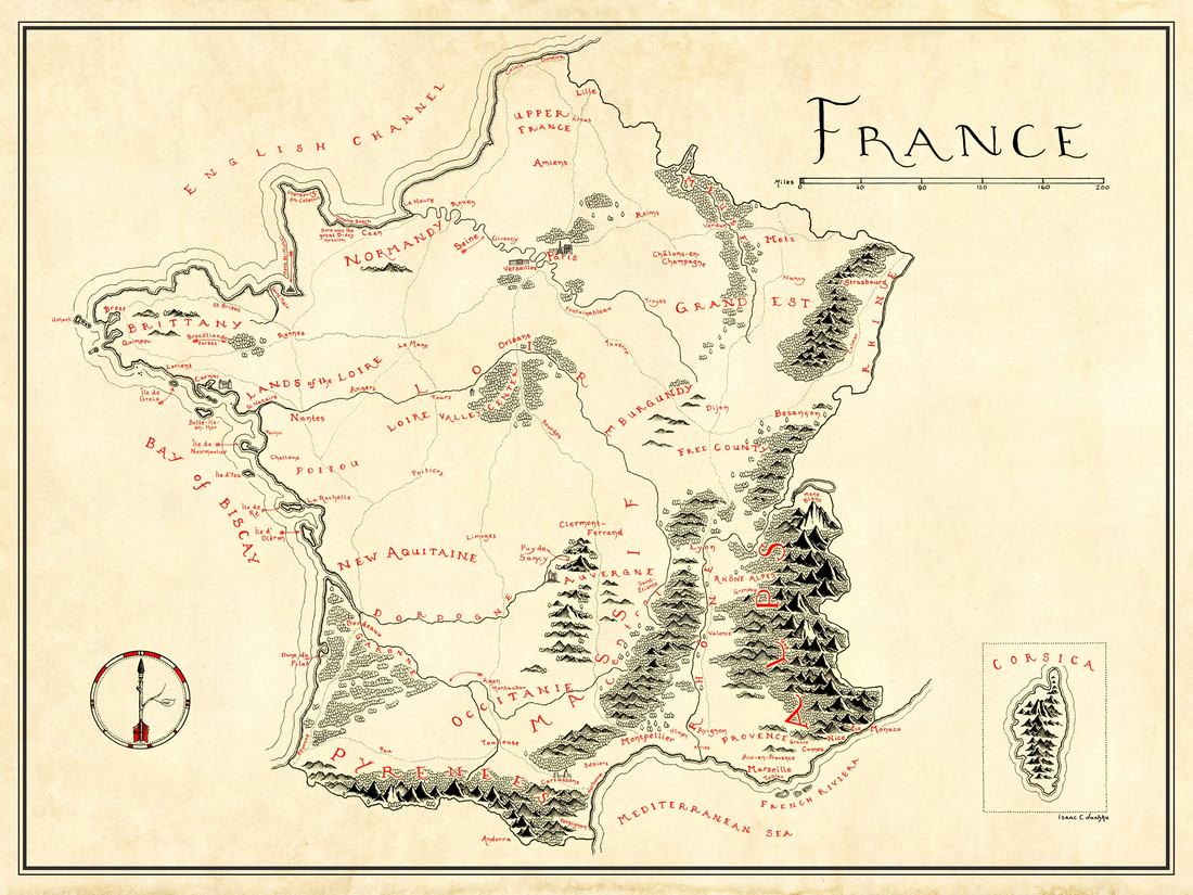 France Map – Lord of Maps