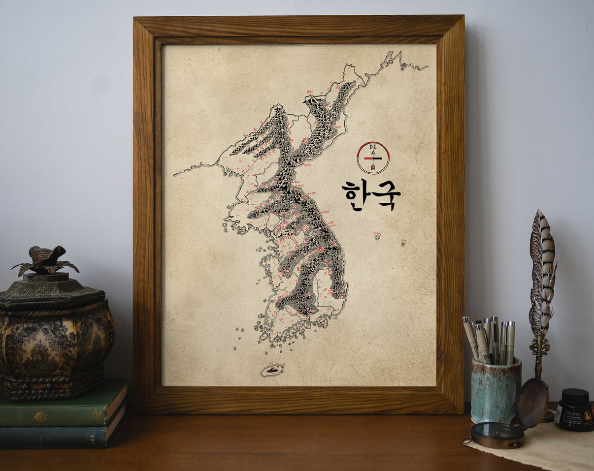Korea Map – Lord of Maps