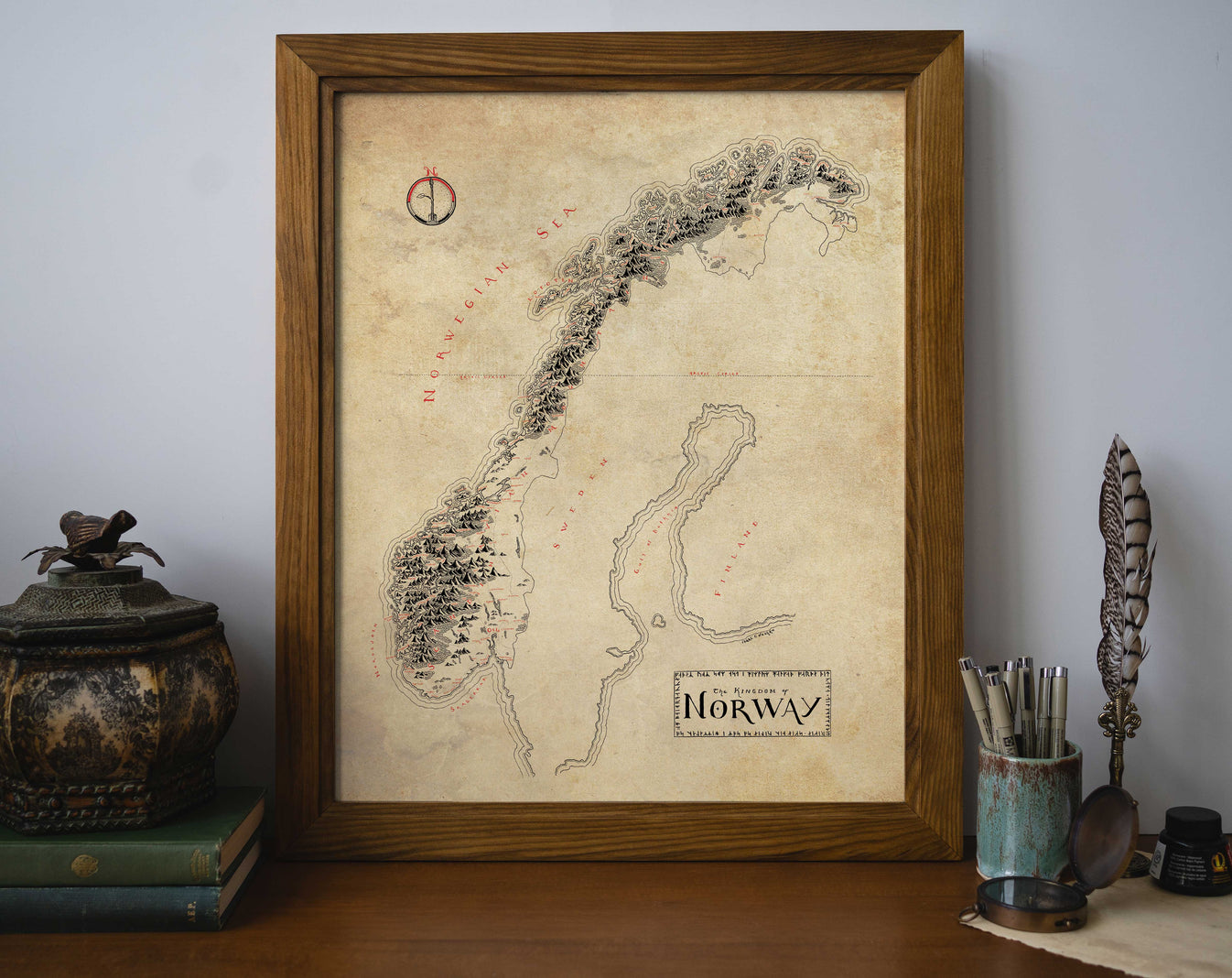 Norway Map – Lord of Maps