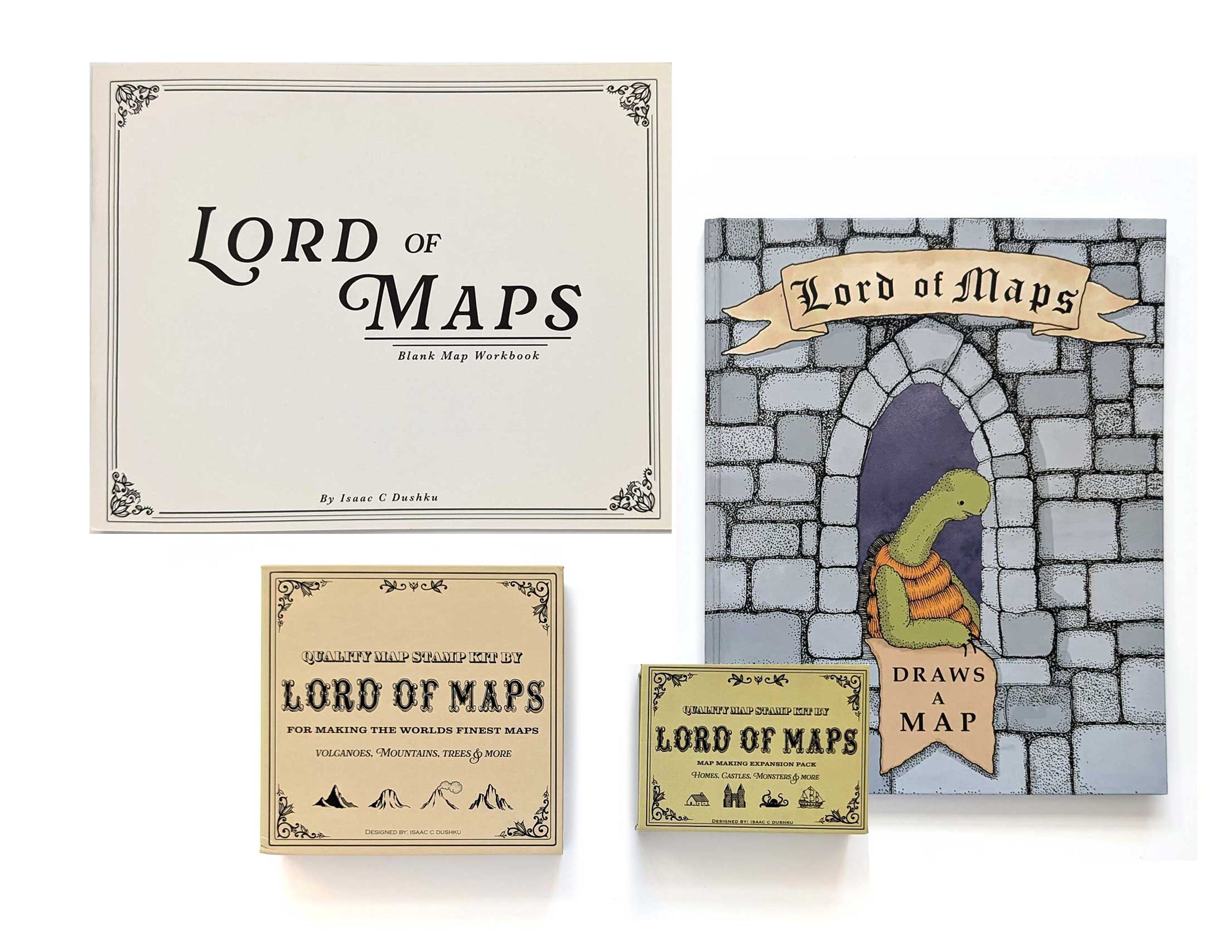 Map Making Stamp Kit (16 Pieces) – Lord of Maps