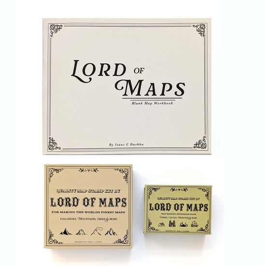 Map Making Stamp Kit (16 Pieces) – Lord of Maps