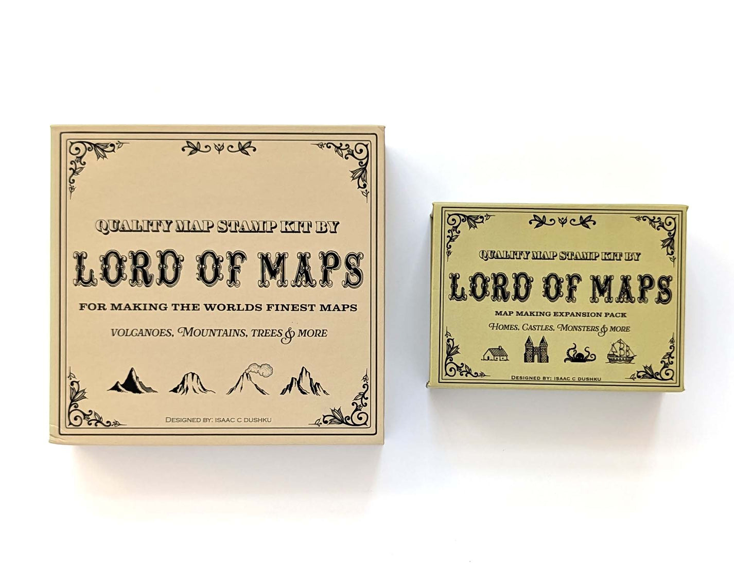 Castle Pack Map Making Stamp Kit (18 Pieces) NEW – Lord of Maps