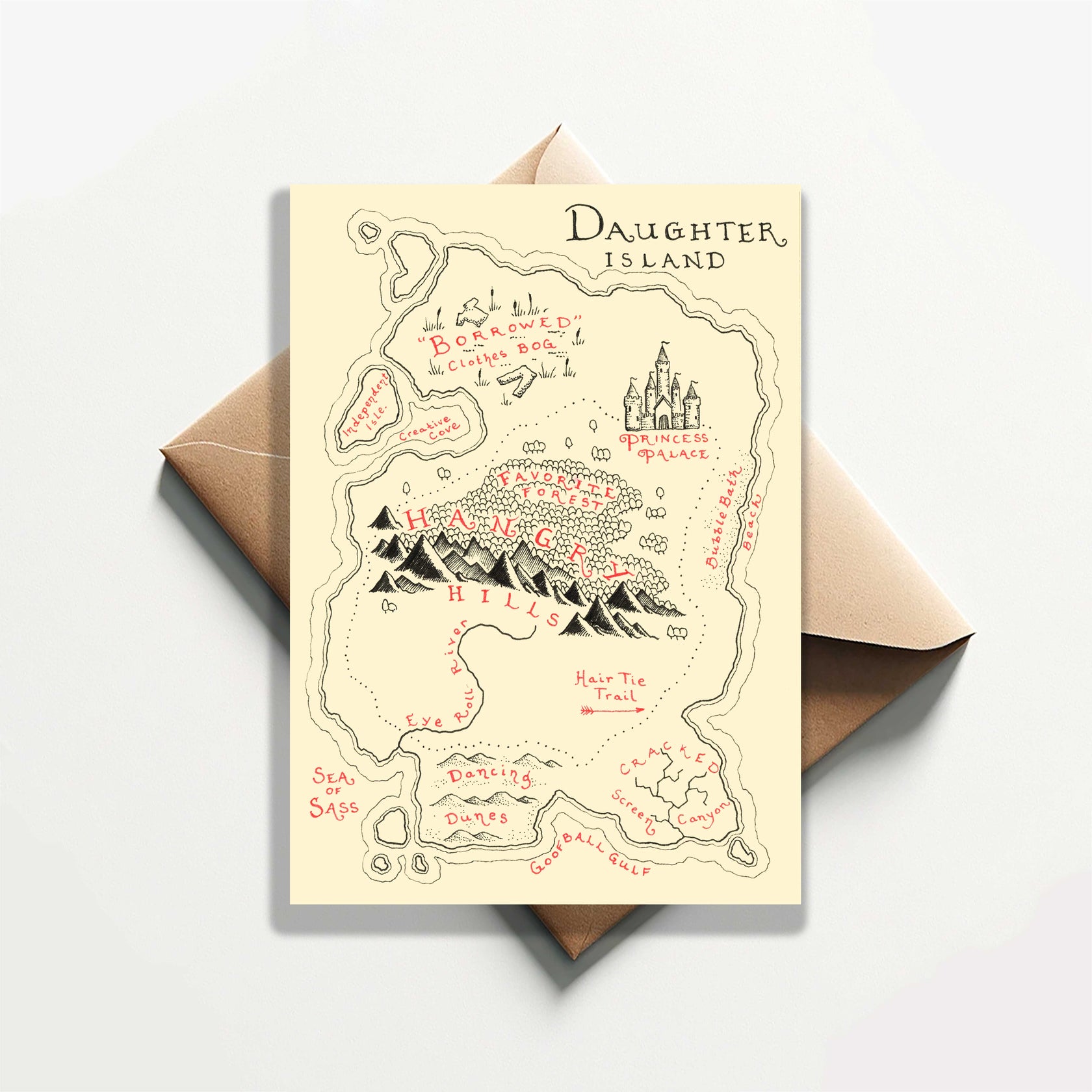Daughter Card "Daughter Island" – Lord of Maps