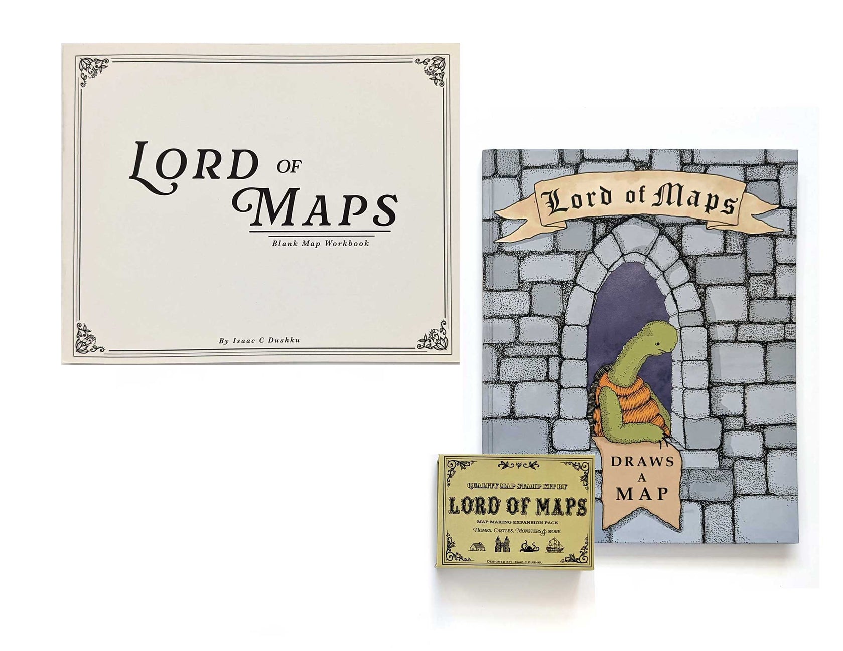 Castle Pack Map Making Stamp Kit (18 Pieces) NEW – Lord of Maps