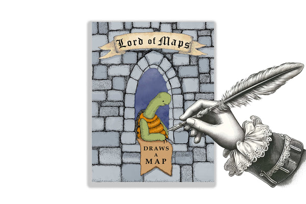 Lord of Maps: Draws a Map BOOK