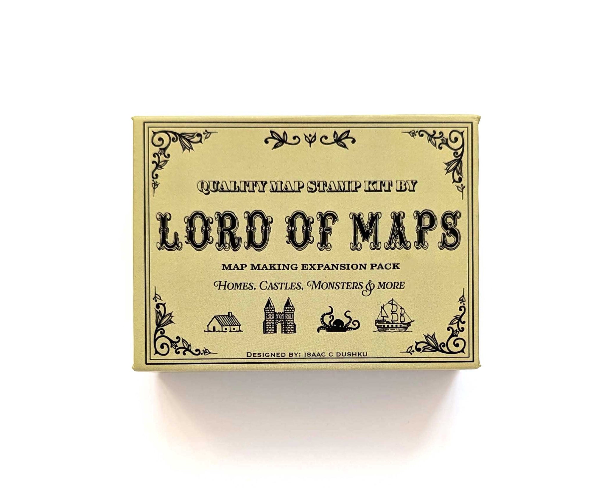 Castle Pack Map Making Stamp Kit (18 Pieces) NEW – Lord of Maps