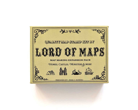 Castle Pack Map Making Stamp Kit (18 Pieces) NEW – Lord of Maps