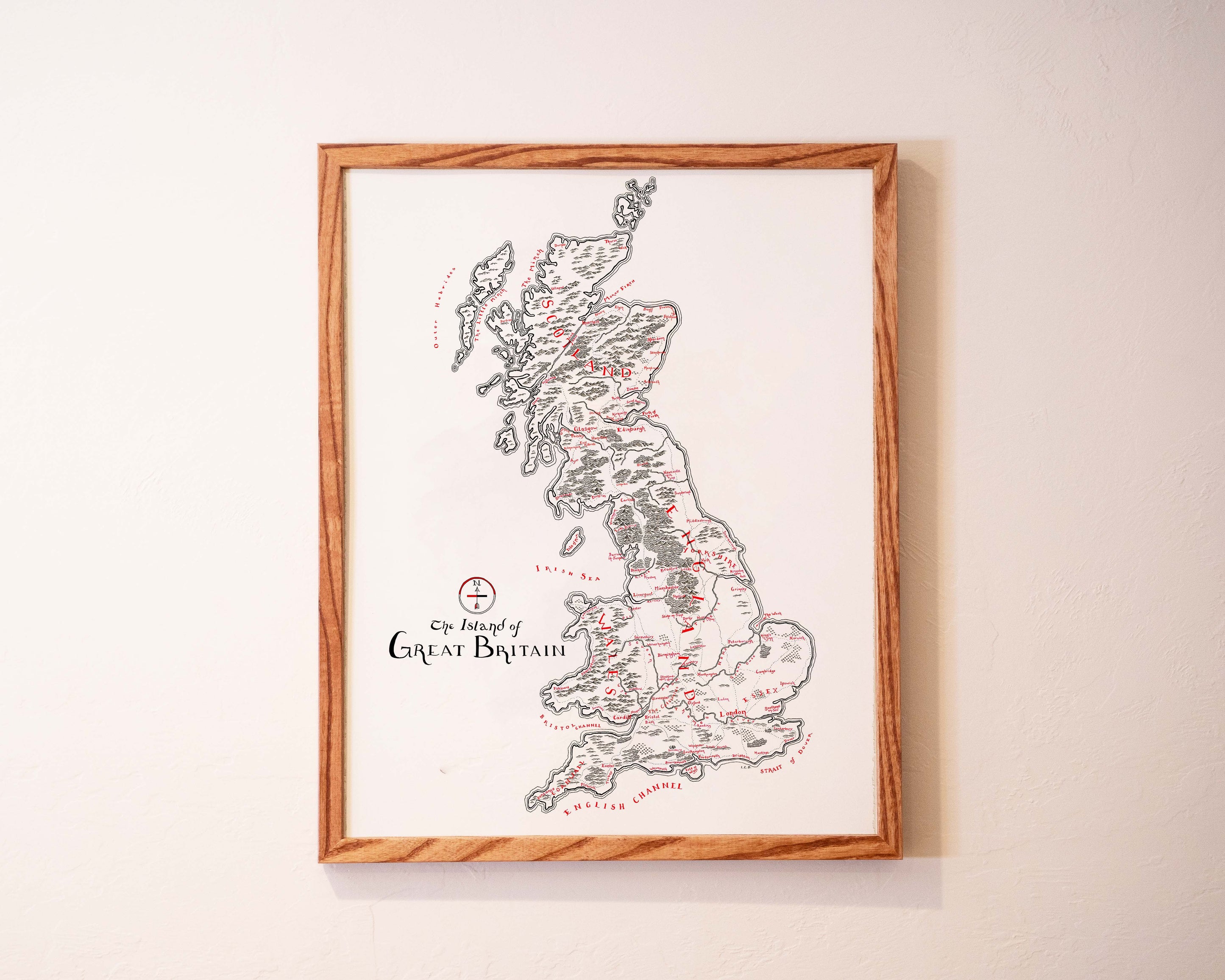 Great Britain Map – Lord of Maps