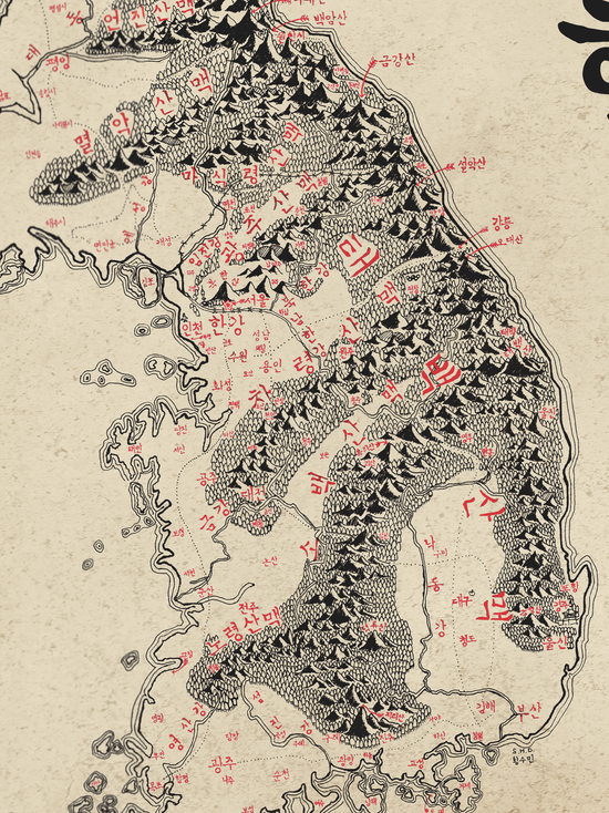 Korea Map – Lord of Maps