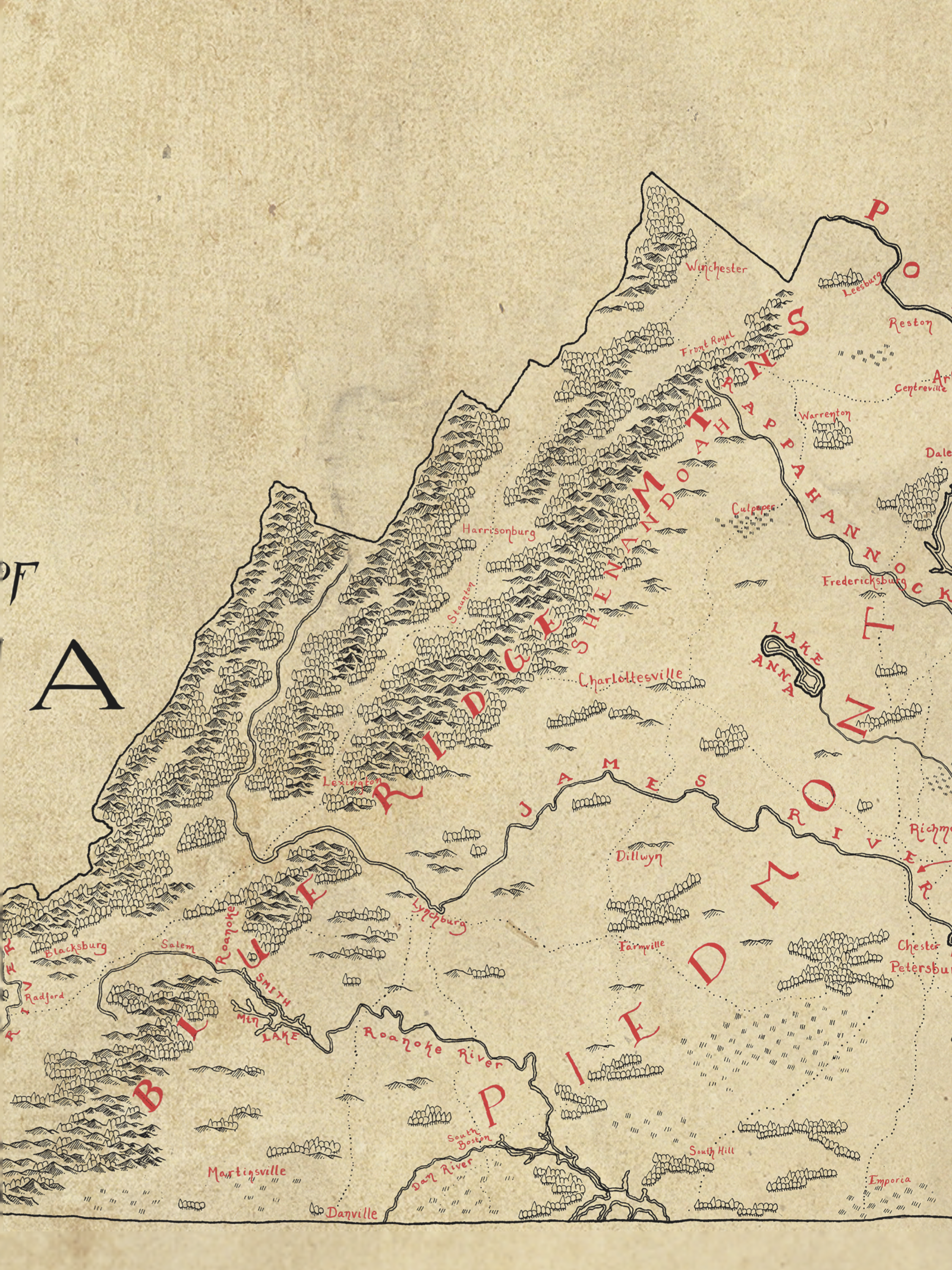 Virginia Map – Lord of Maps