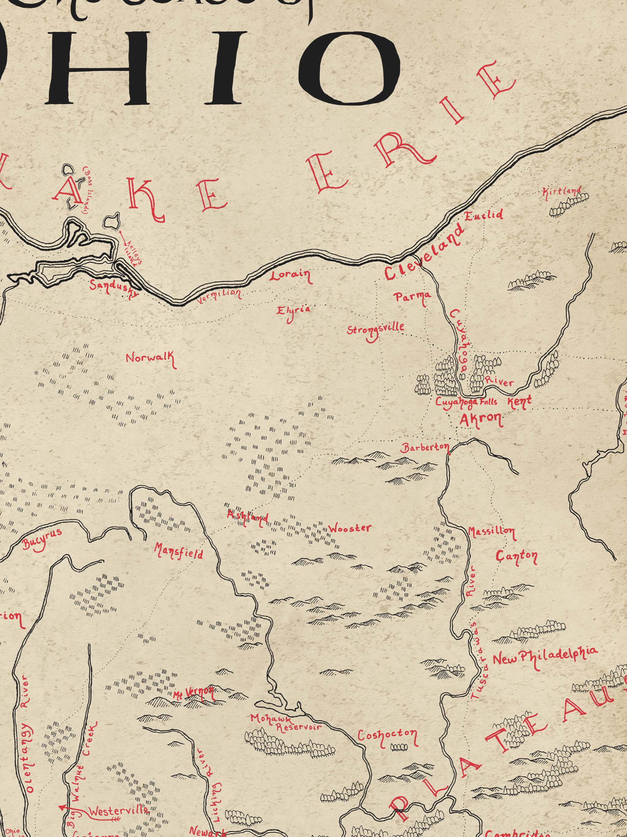 Ohio Map – Lord of Maps