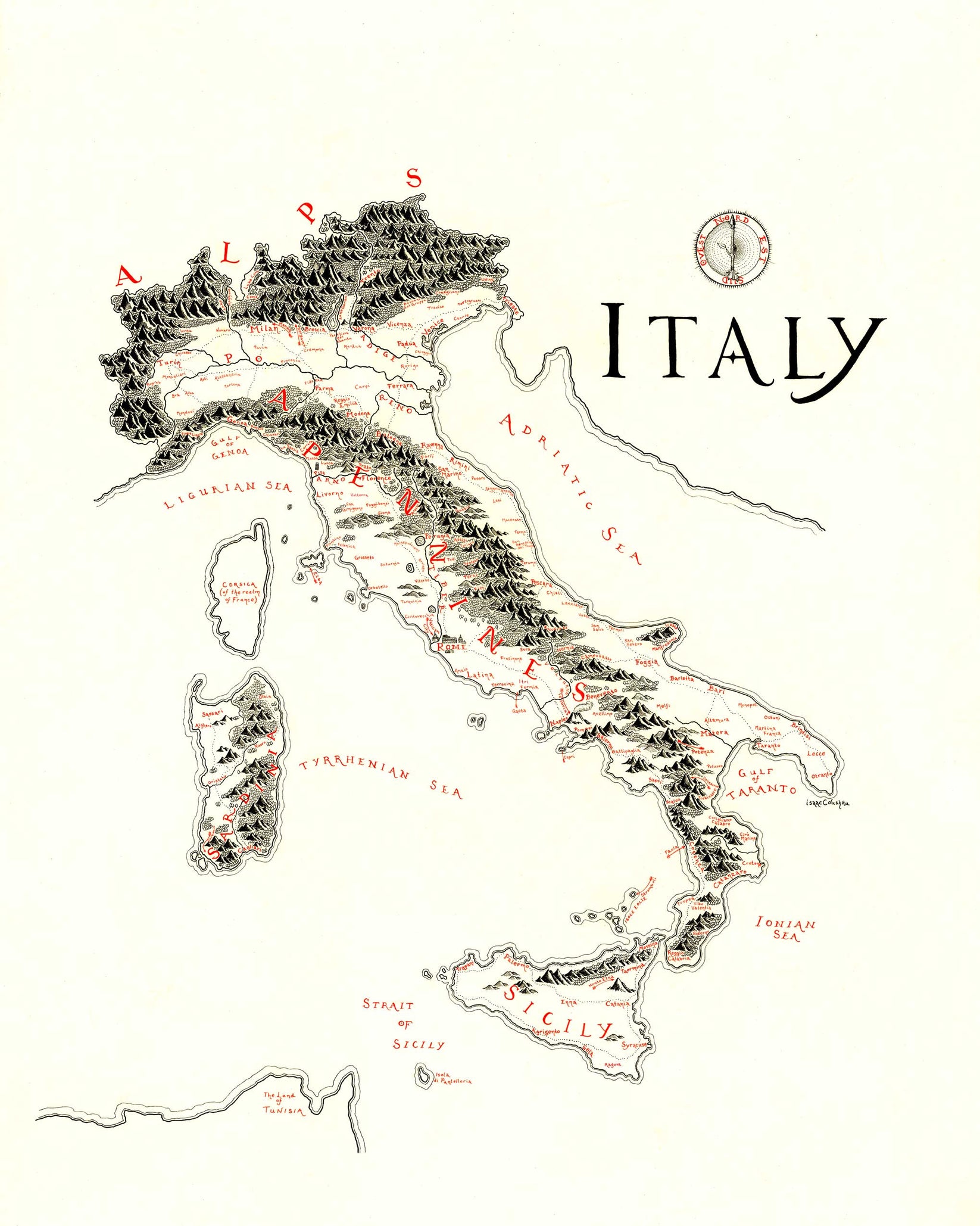 Italy Map – Lord of Maps