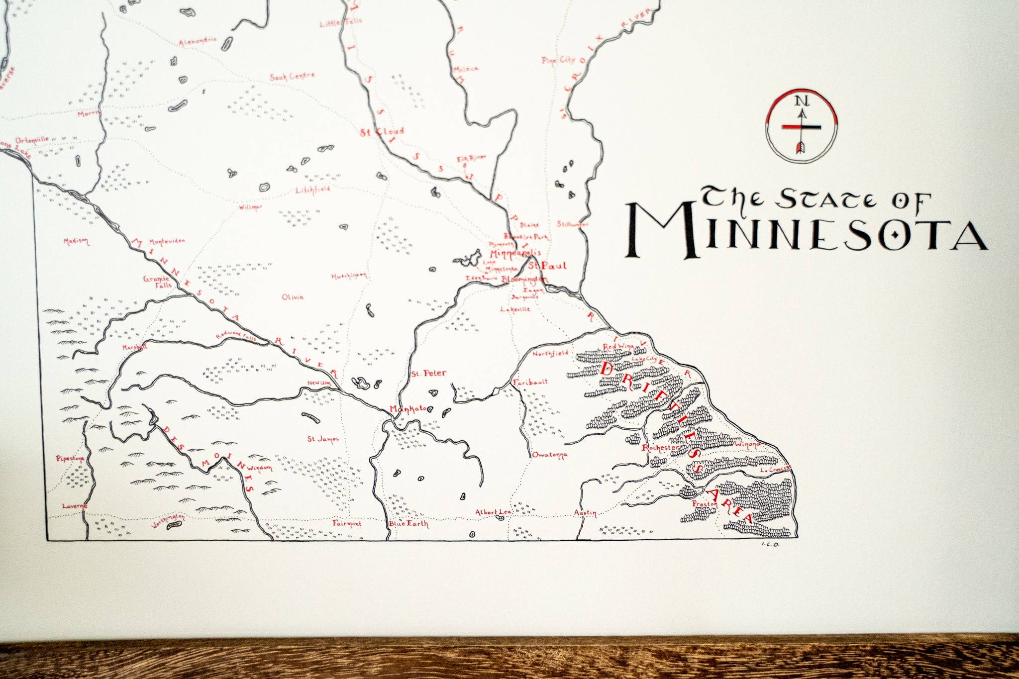 Minnesota Map – Lord of Maps