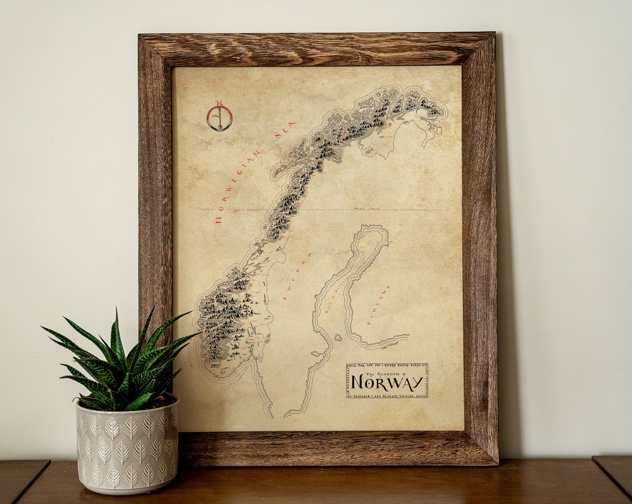 Norway Map – Lord of Maps