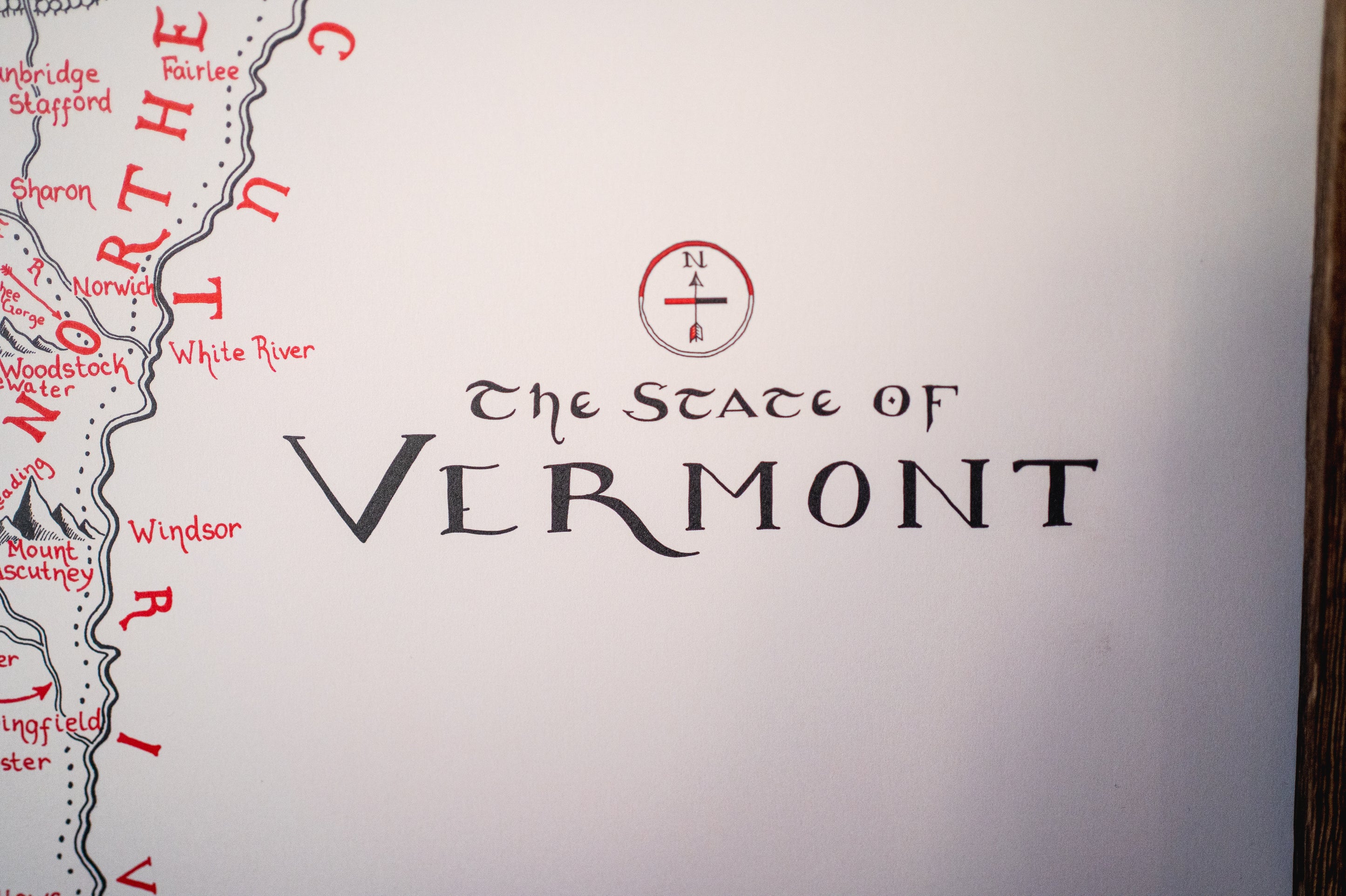 Vermont Map – Lord of Maps