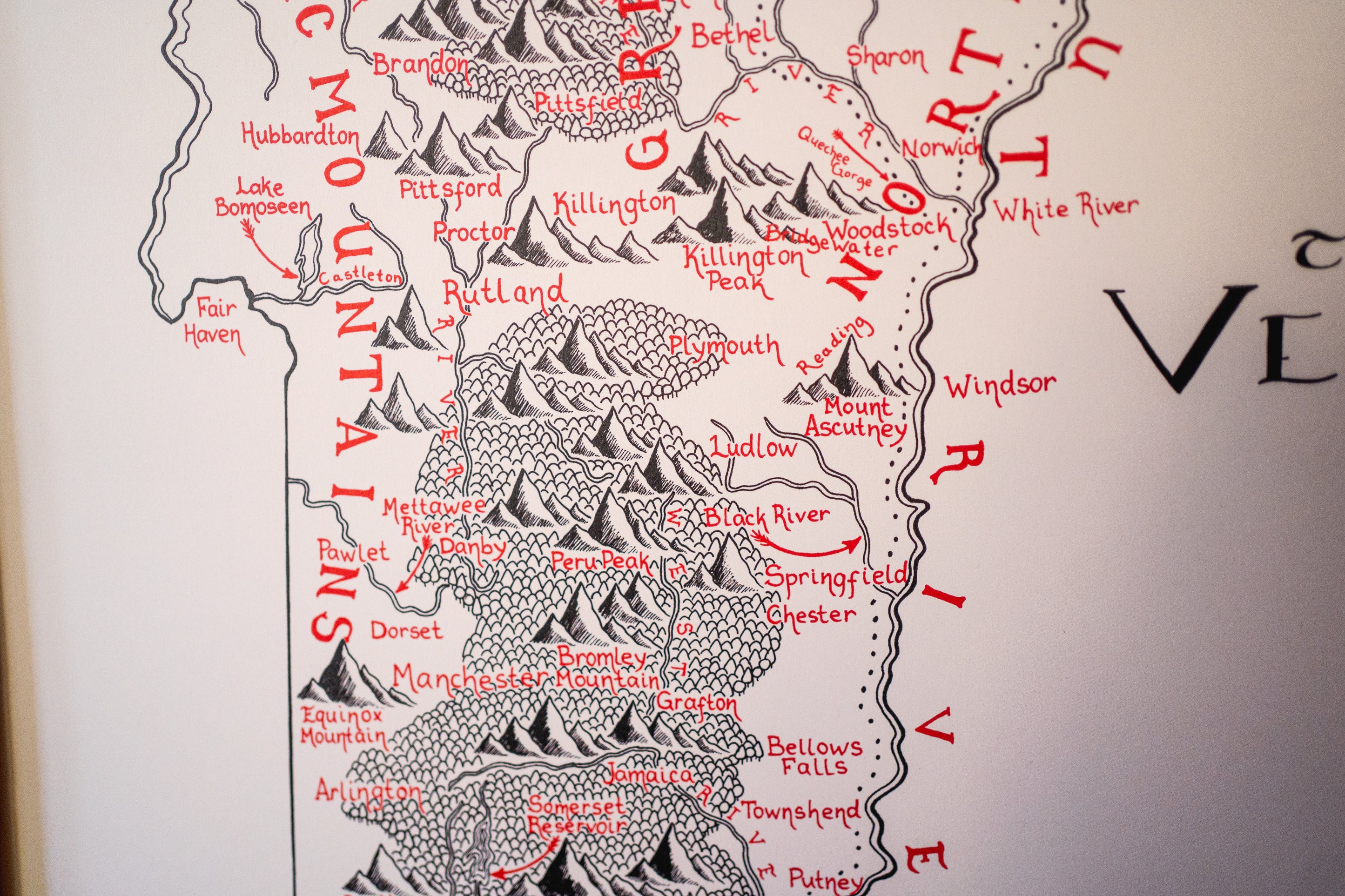 Vermont Map – Lord of Maps