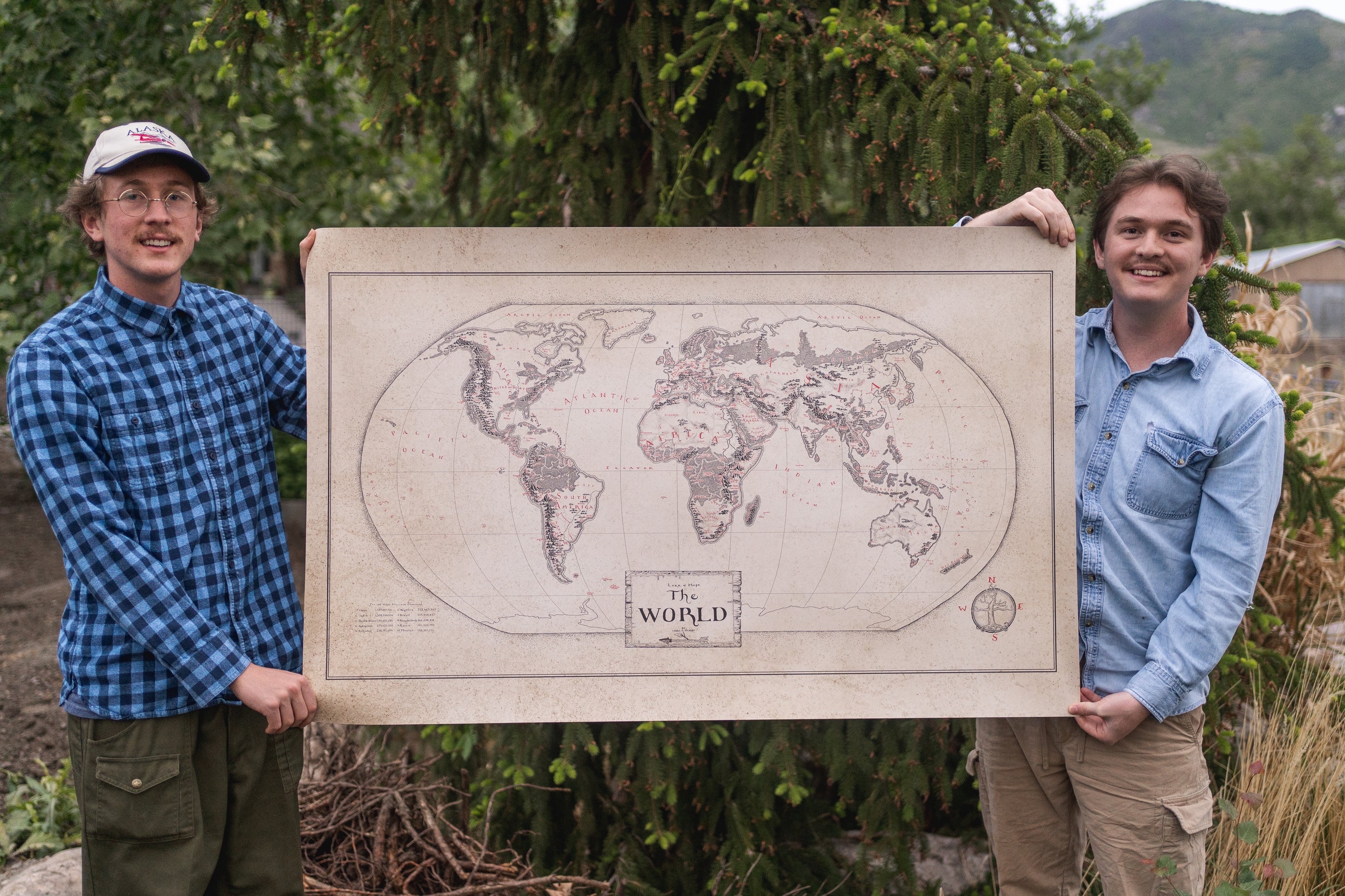 World Map in a fantasy style – Lord of Maps