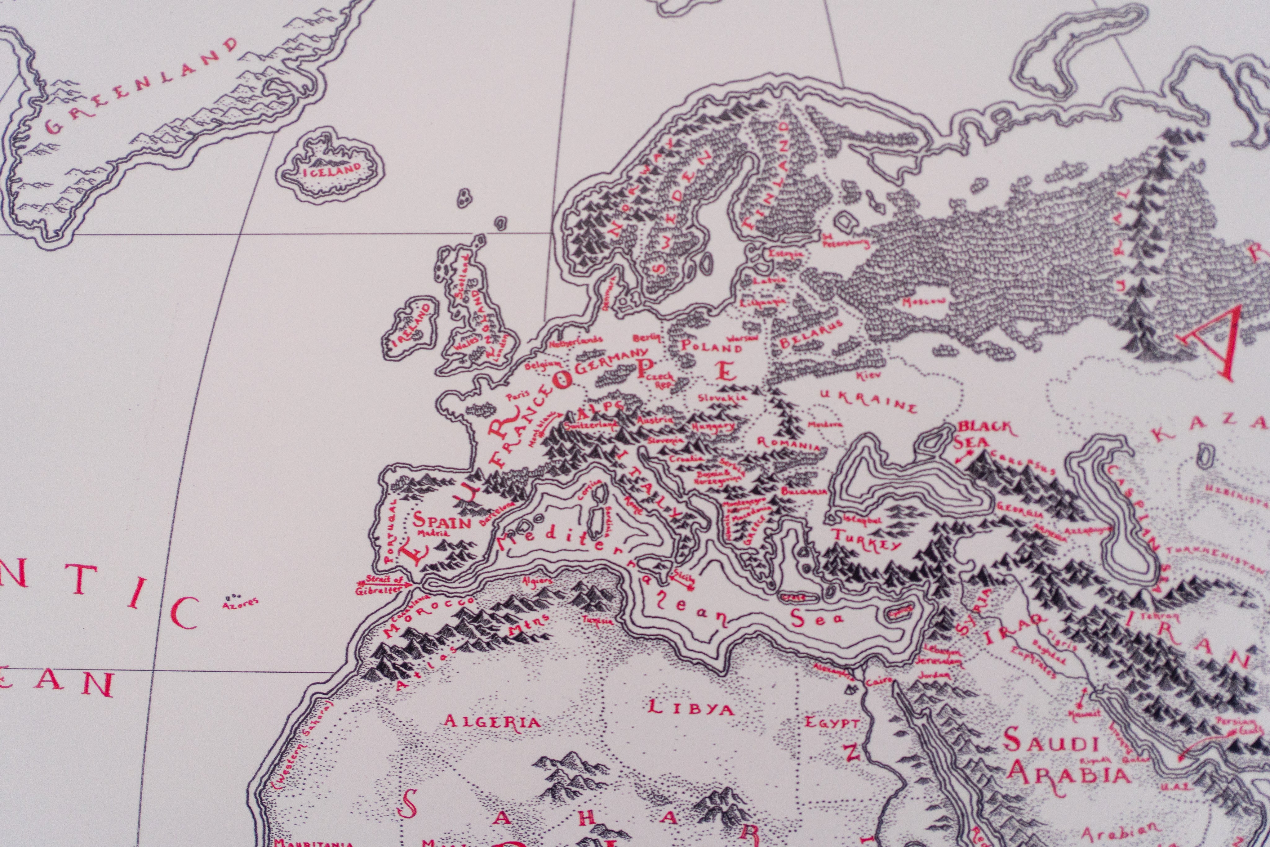 World Map in a fantasy style – Lord of Maps