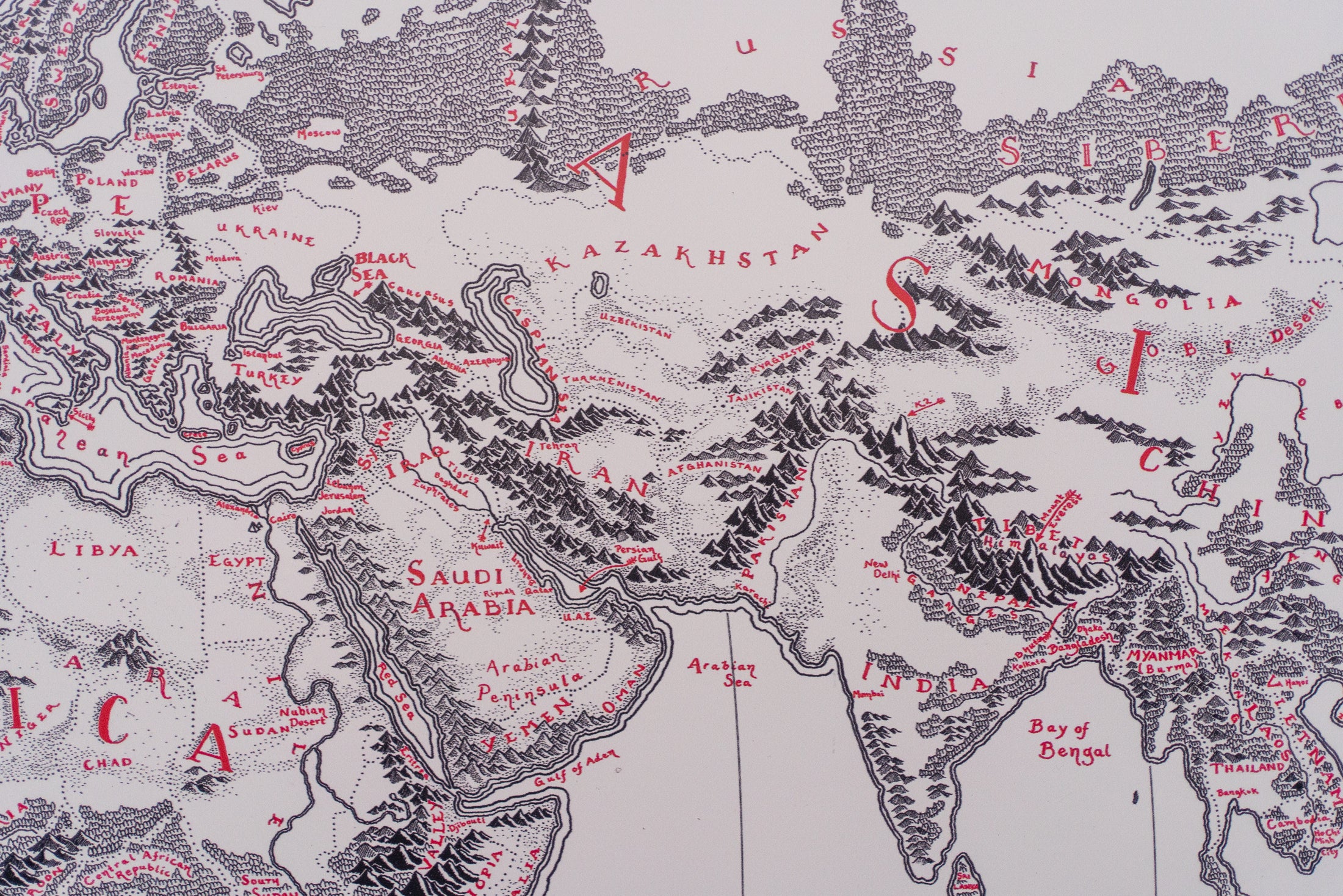 World Map in a fantasy style – Lord of Maps