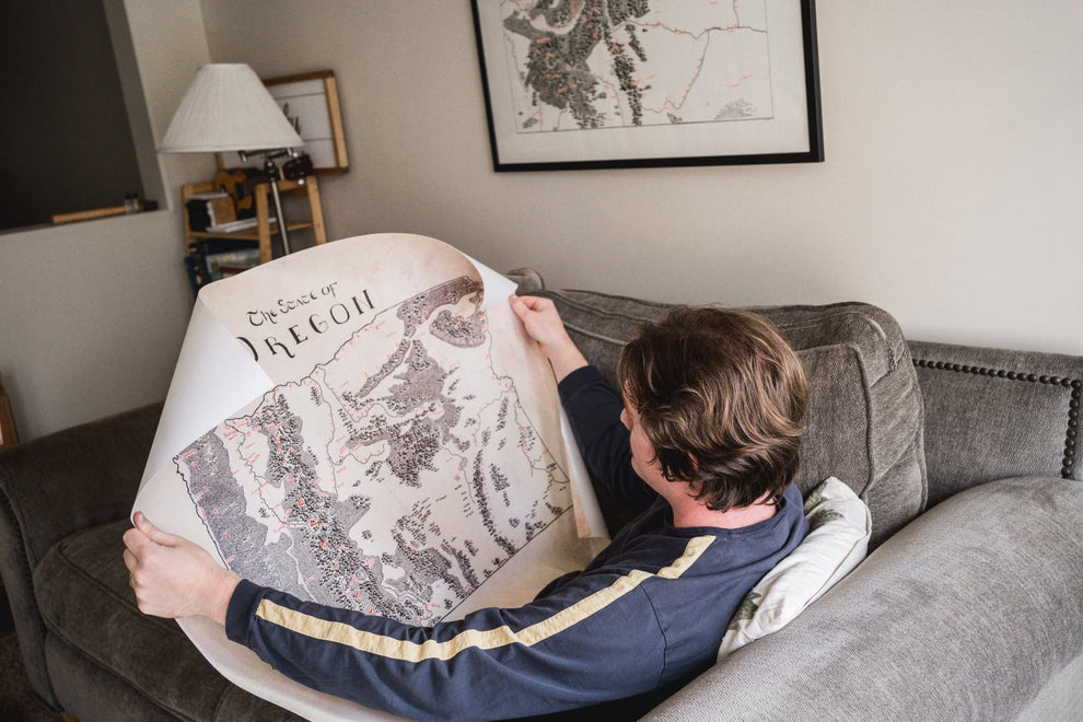 Oversized Canvas Maps – Lord of Maps