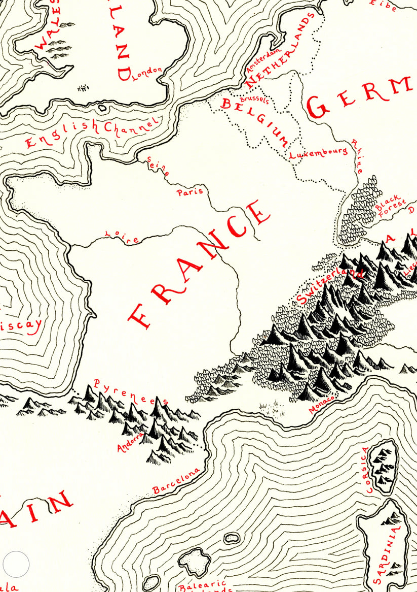 Europe Map – Lord of Maps