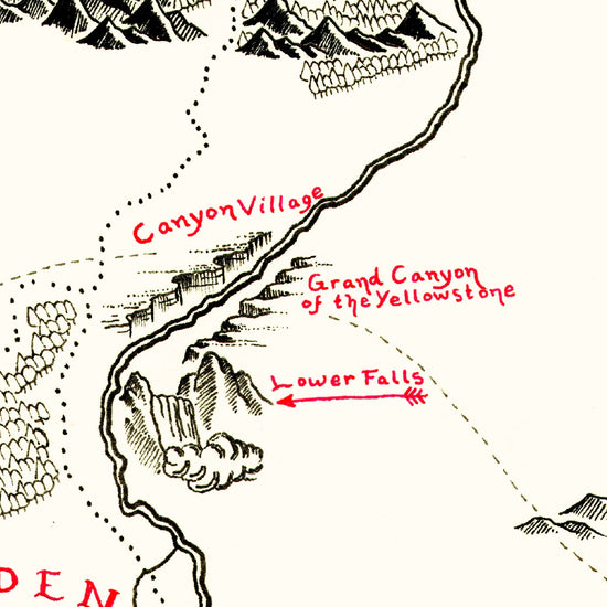 Yellowstone National Park Map – Lord of Maps