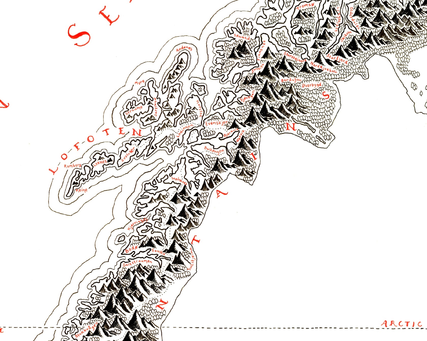 Norway Map – Lord of Maps